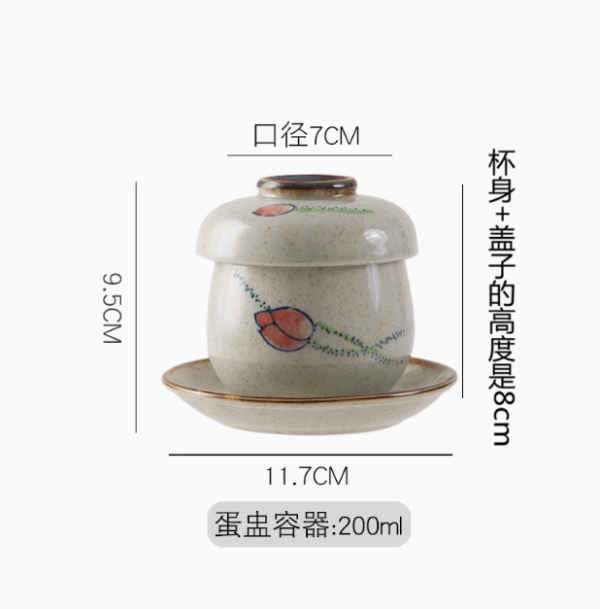 Chén hấp trứng Chawan-mushi, Chén hấp trứng phong cách Nhật Bản - Dinh ...